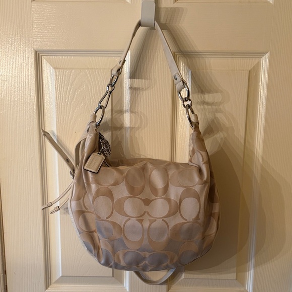 Coach | Bags | Coach Ali Signature Sateen Hobo Bag | Poshmark